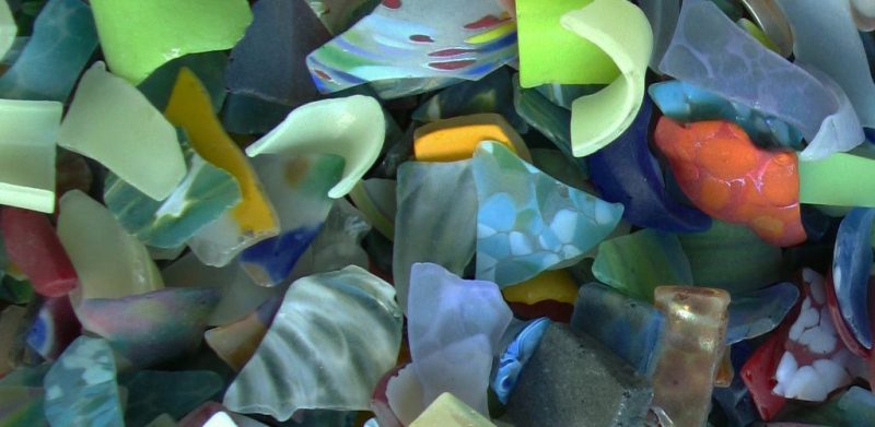 GALLERY :: Tumbled Glass Cullet | Bedrock Industries